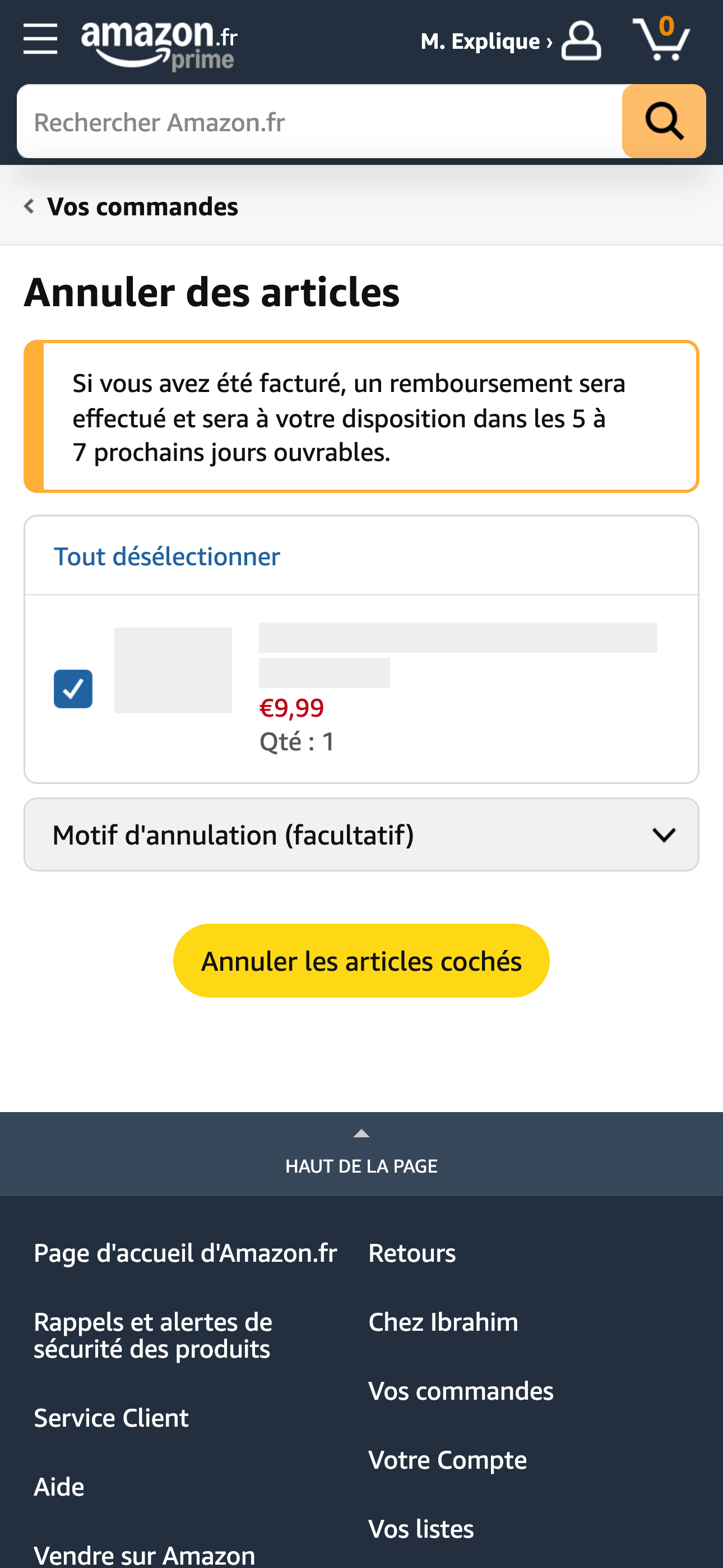 Comment annuler ma commande Amazon ? – Explique.fr